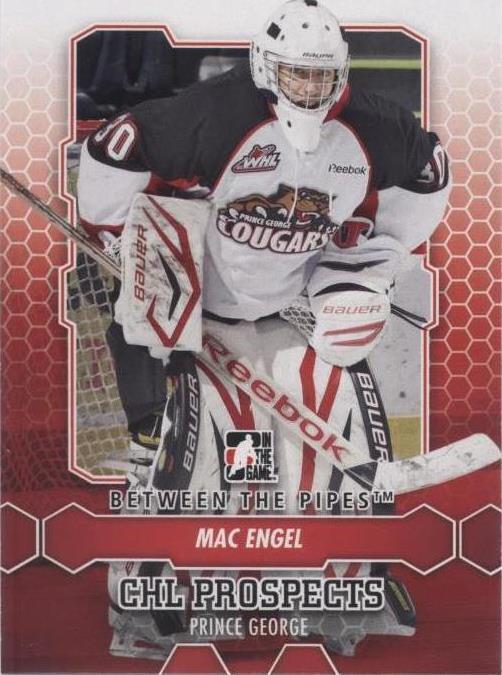 2012-13 In the Game Between the Pipes - Mac Engel #55 (RC) for sale ...