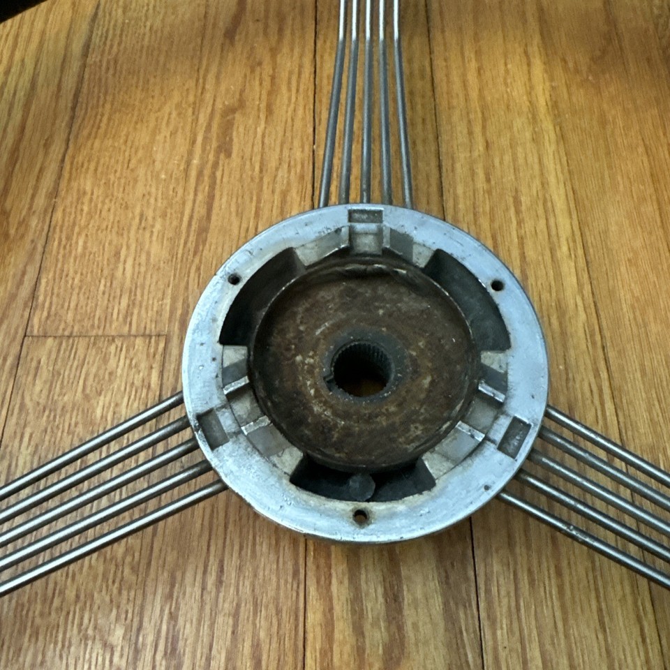 1938 GM Buick Steering Banjo Steering Wheel 18” Vintage | eBay