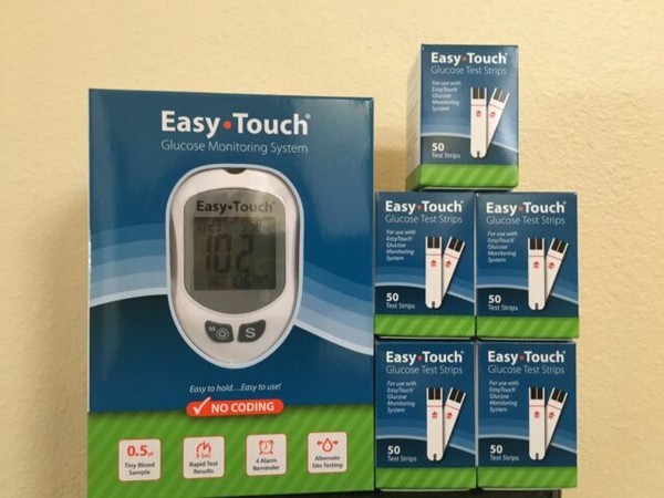 EasyTouch Glucose Test Strips (Pack of 50) (807050) for sale online | eBay