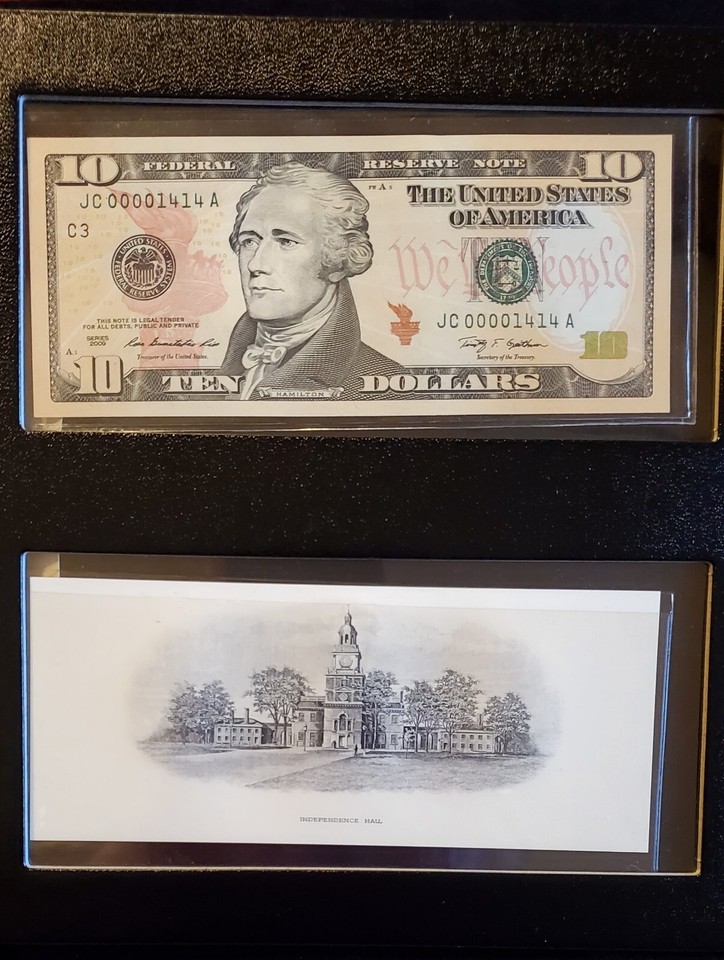 BEP $10 Generations Currency Set Serial #1414 in OGP (1598) | eBay