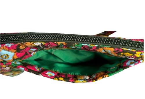 Vera Bradley Peanuts Garden Large Hipster Purse NWT Snoopy Woodstock ...