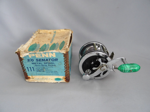 Vintage Penn Senator 2/0 Game Fishing Reel with Box | eBay UK
