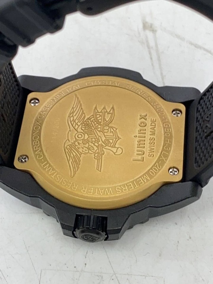 LUMINOX Navy SEAL Nick North Quartz Ref.3501.BOP.JP.LTD Men's Watch ...