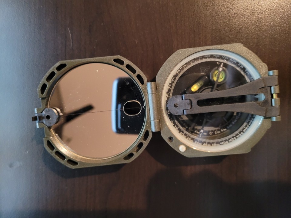 M2 COMPASS Military Compass /with case | eBay