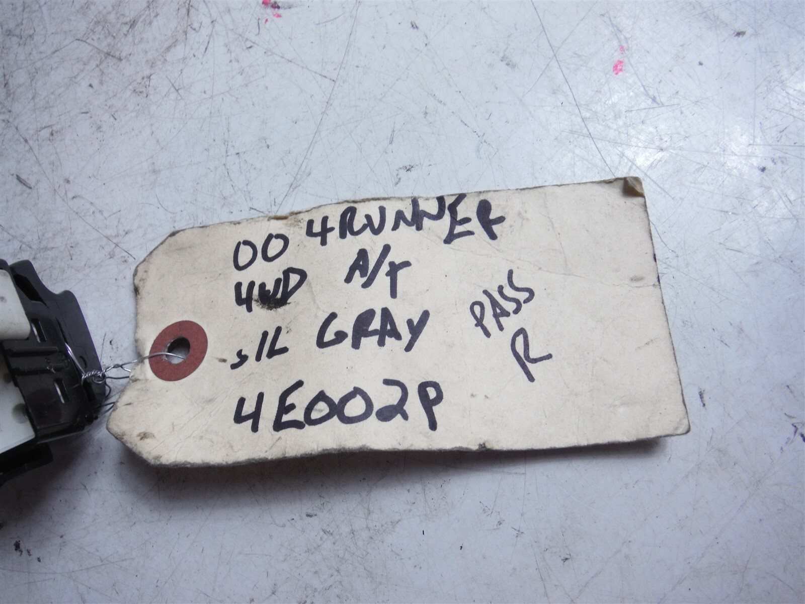 2000 TOYOTA 4RUNNER PASSENGER RIGHT REAR WINDOW SWITCH CONTROL BUTTON ...