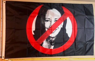 Donald Trump Flag FREE SHIPPING 12 Anti Harris America Republican USA ...