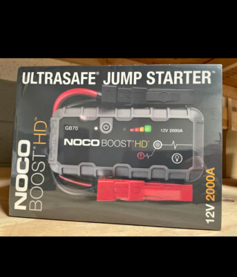 NOCO Genius Boost HD GB70 2,000A Jump-Starter Power Pack | eBay
