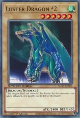 Yugioh! Luster Dragon #2 - SGX3-ENB04 - Common - 1st Edition Near Mint ...