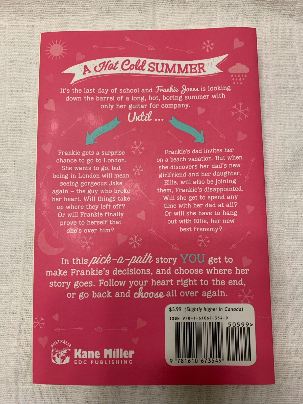 Choose Your Own Adventure A HOT COLD SUMMER by Nova Weetman paperback ...