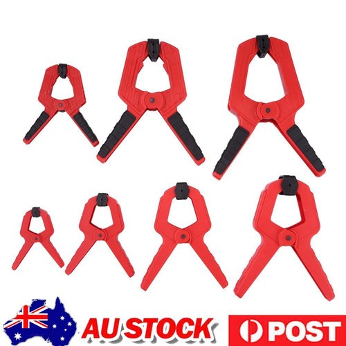 DURATEC Heavy Duty Plastic Spring Clamp Flexible Strong Clamping A Type ...
