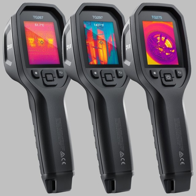 Flir TG297 Industrial High Temperature Thermal Camera - Black for sale ...