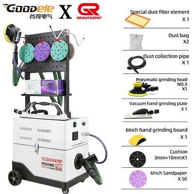 F3 Dust Free Sanding Machine With Pneumatic Sander&Electric Sander ...