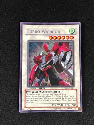 YUGIOH TURBO WARRIOR CT05-EN004 SECRET HP/CREASES | eBay