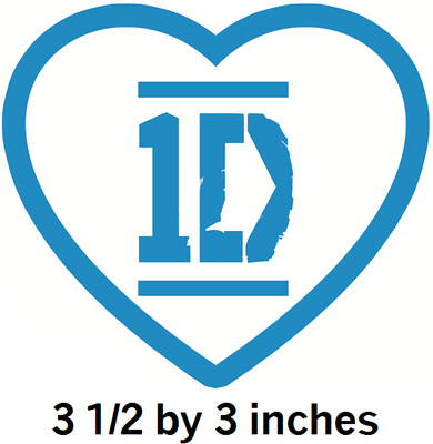 Harry Styles Logo Wall Decal One Direction Vinyl Sticker 1D Peel Stick ...