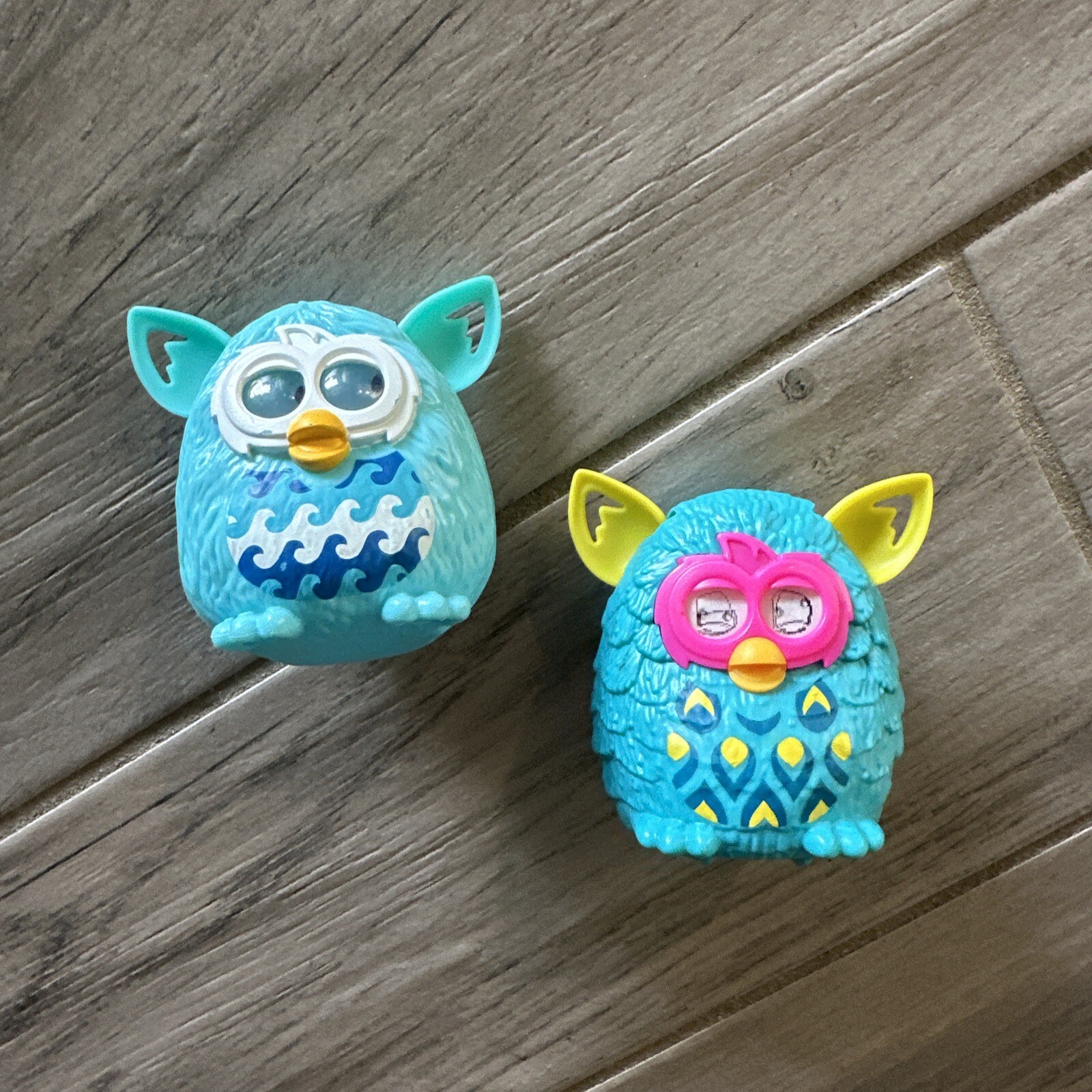 Furby Boom McDonald's Happy Meal Toy Blue Green Set of 2 | eBay