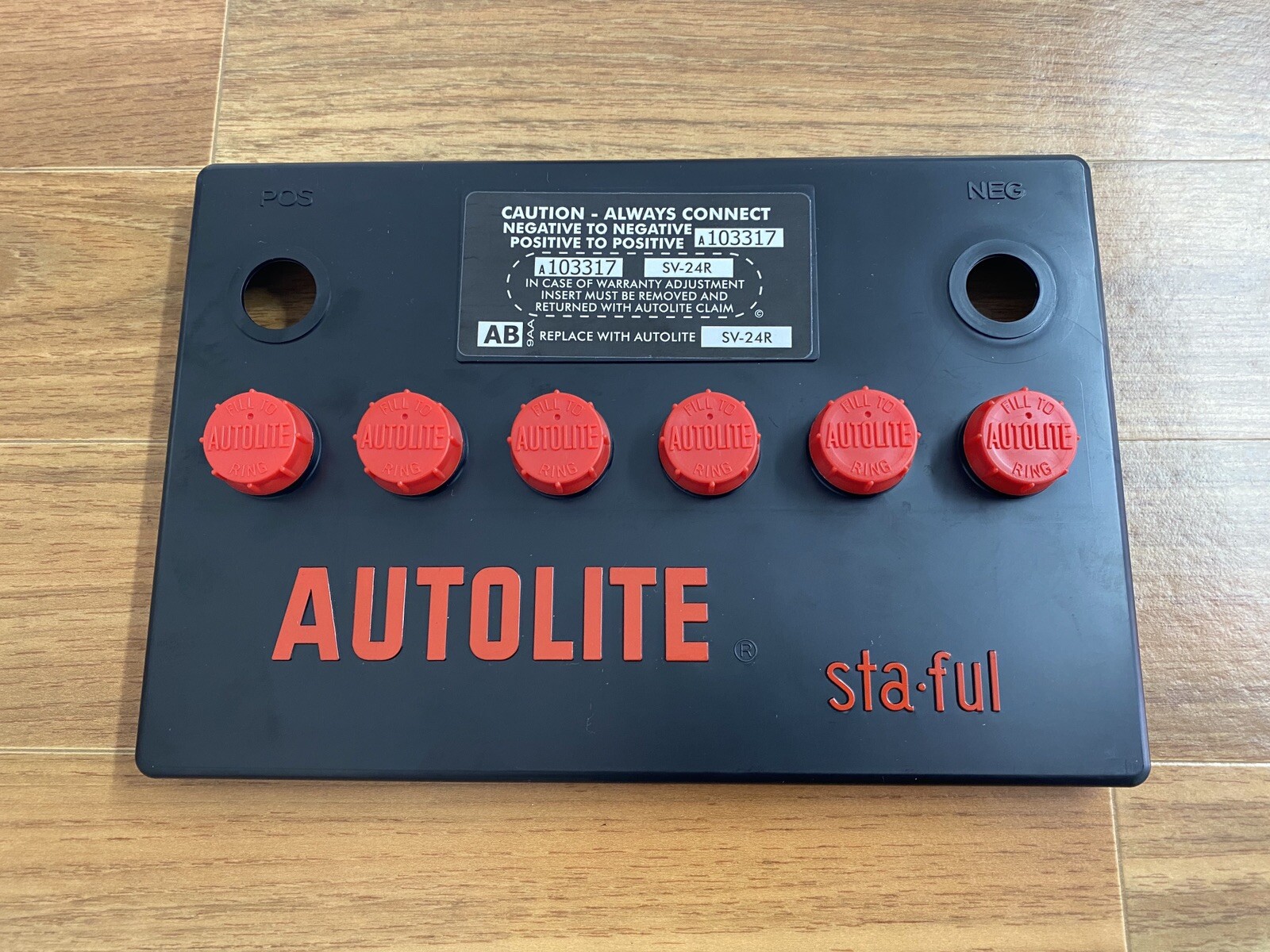 New Ford Falcon Fairmont Autolite Battery Top Cover XR XT XW XY XA XB ...