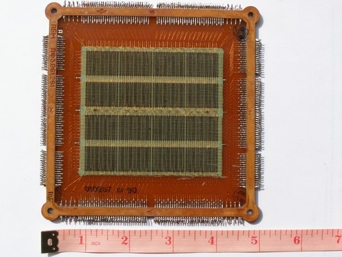 Soviet PBM Military RAM Ferrite Core Memory Board 4 Kb 1990 + bonus SKU ...