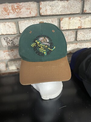 Vintage Grail RHI Sacramento River Rats Roller Hockey Snapback Hat ...