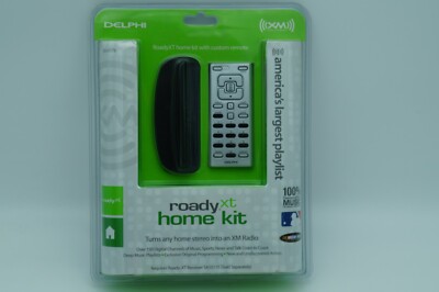 Delphi Roady XT For XM Satellite Radio Home Kit Original Factory Sealed ...