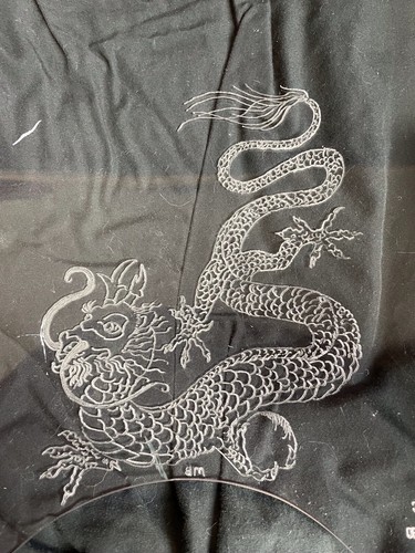 Takiron PC, DOT 303, AS 6/7, 160-30 Motorcycle Windscreen With Dragon ...