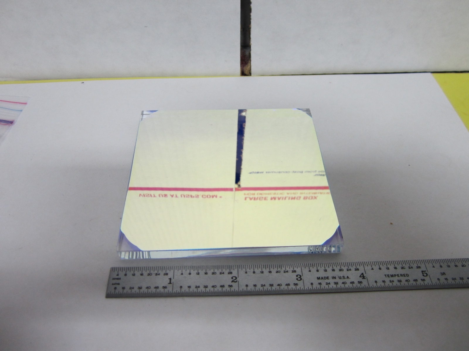 OPTICAL POLARIZED GLASS WINDOW BLOCK LASER OPTICS AS IS BIN#J4-43 | eBay