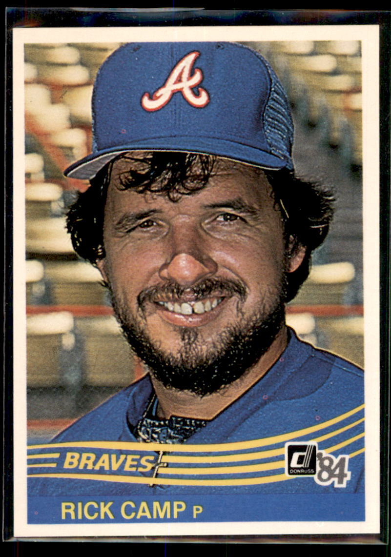 1984 Donruss Rick Camp #165 Atlanta Braves | eBay