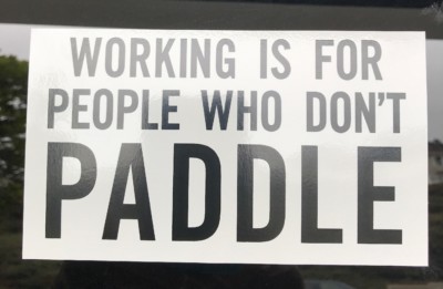 SUP Sticker - Paddle Outrigger Canoe Kayak Sup Stand Up Paddling Surf ...