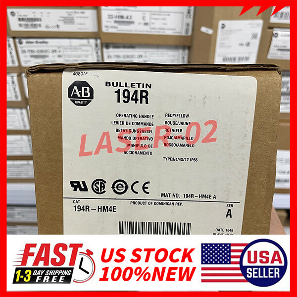 1PCS Brand New Allen Bradley 194R-HM4E Handle w/ Defeater Free Shipping ...