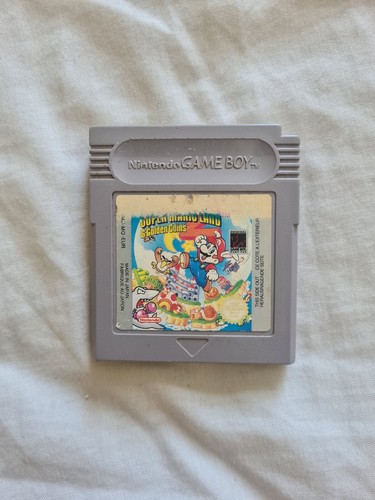 SUPER MARIO LAND 2 6 GOLDEN COINS Nintendo Game Boy EURO Version Game ...