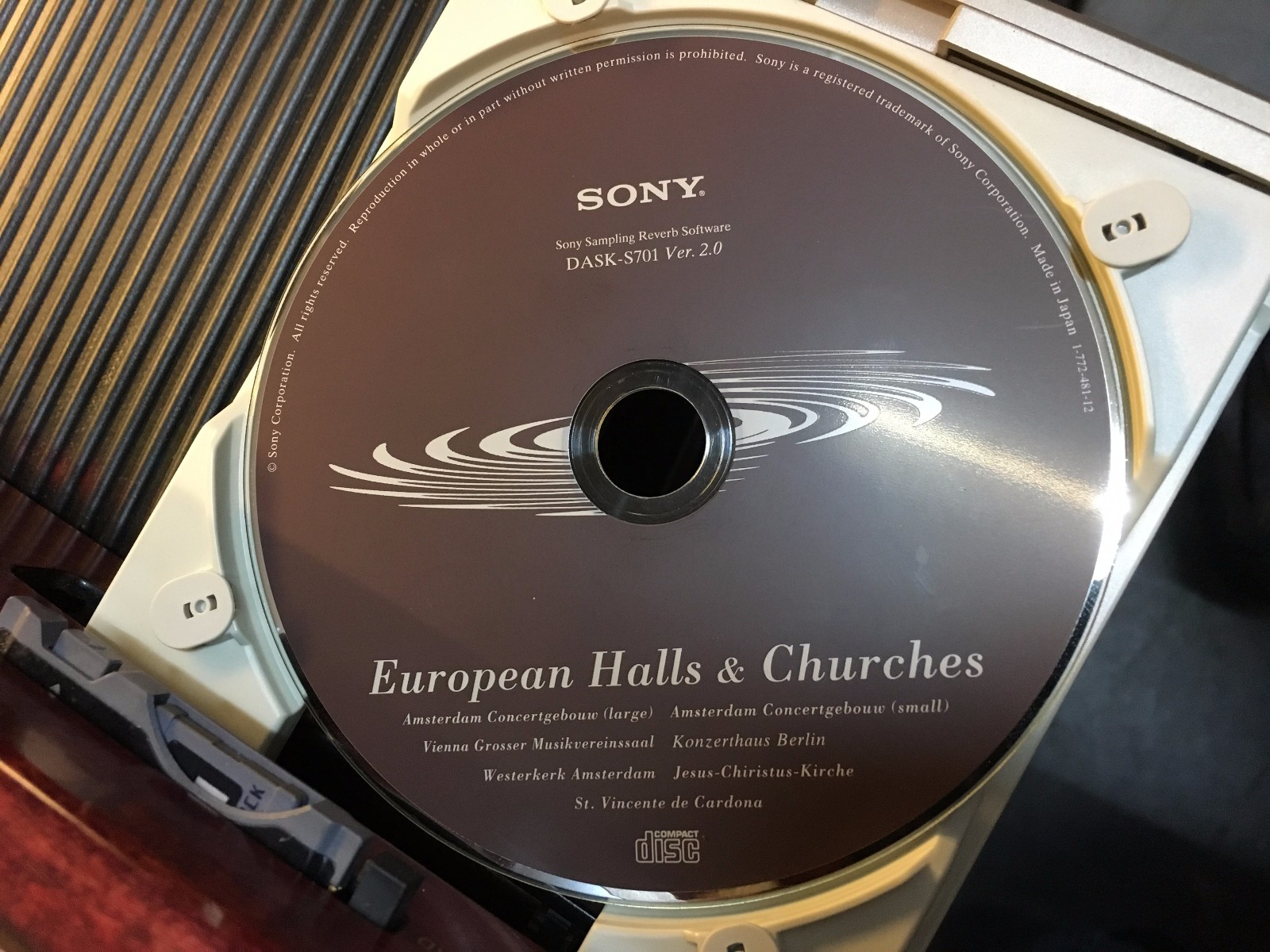 Sony DRE-S777 Sampling Digital Studio Reverb 24bit/96kHz DSP //ARMENS ...