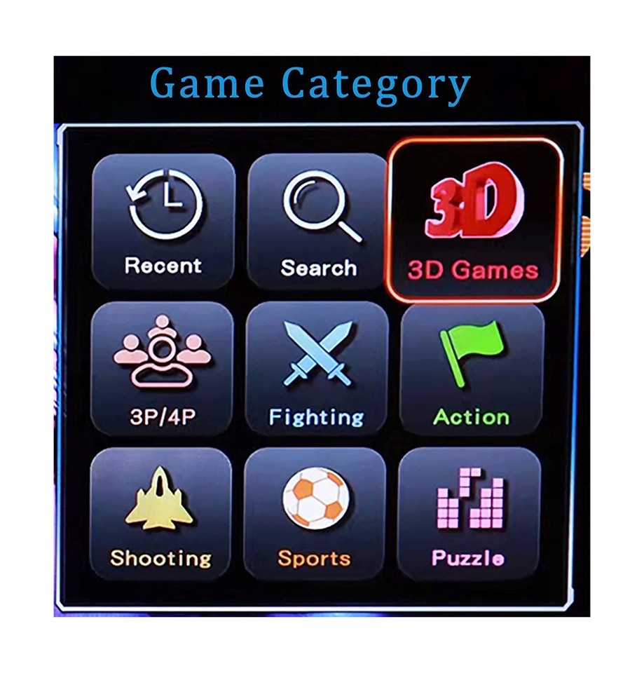 [28000 Game in 1] 50S Pandora Box Retro Games Arcade Game Console with ...