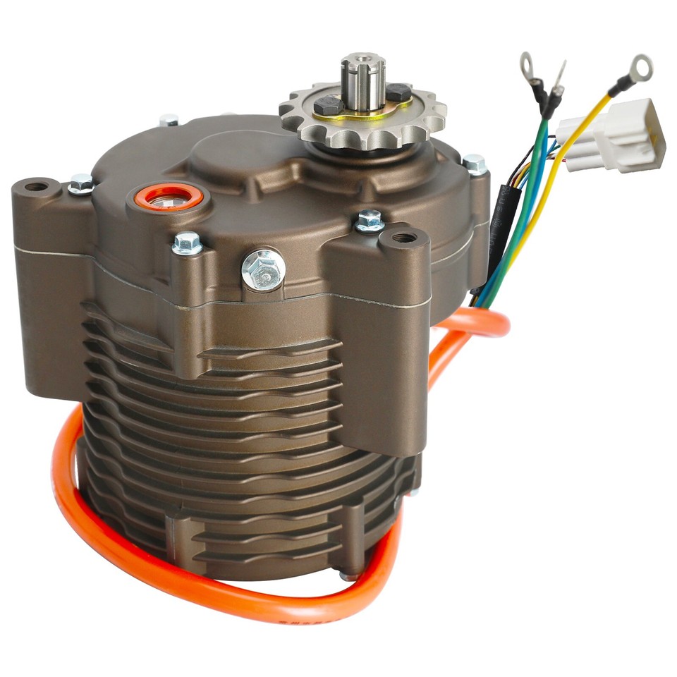 72V 1000W DC Brushless Electric Motor with Controller Go Kart Golf Dirt ...