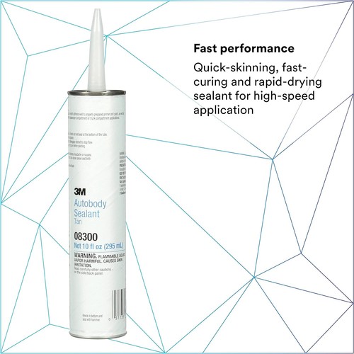 3M 8300 Ultrapro Autobody Sealant 08300 Tan, 1/10 gal cartidge | eBay