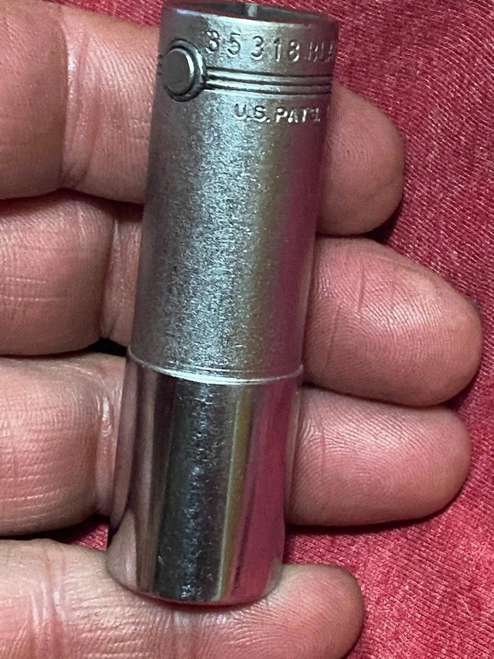 Rare Vintage Blackhawk 7/16" Drive 9/16" deep 12pt locking Socket 35318 ...
