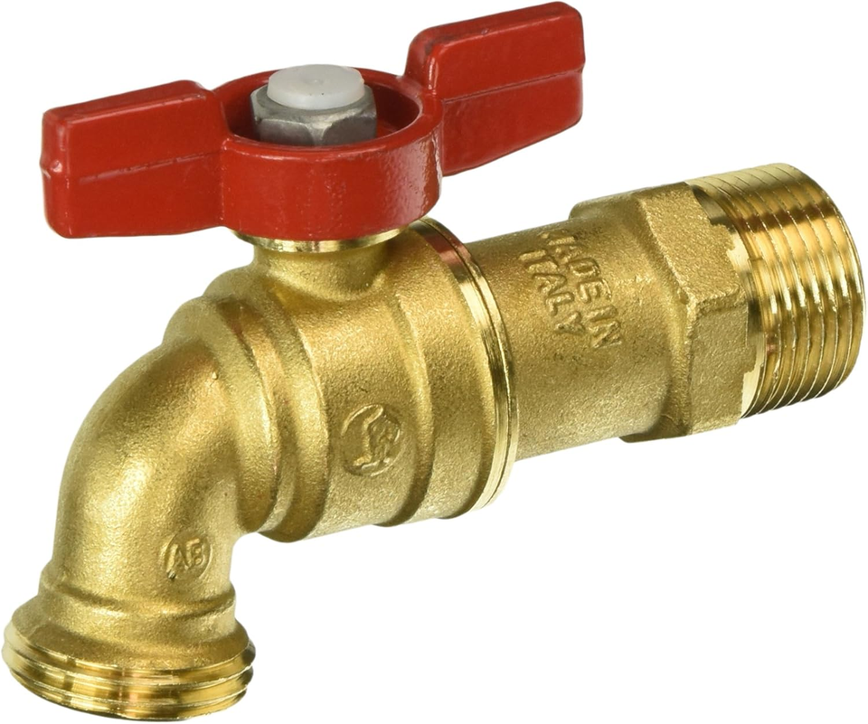 Legend Valve & Fitting T-537NL 3/4" Brass Lead-Free Ball Type Hose Bibb ...
