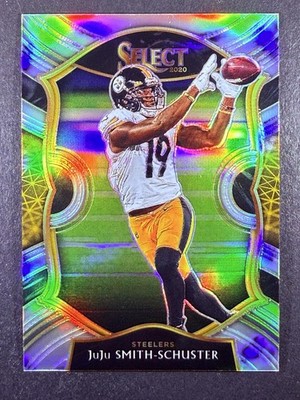2020 Select #40 JuJu Smith-Schuster Silver Prizm Pittsburgh Steelers Chiefs | eBay