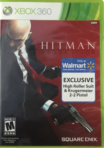 Square Enix Hitman Absolution for Microsoft Xbox 360 M - Mature CIB ...