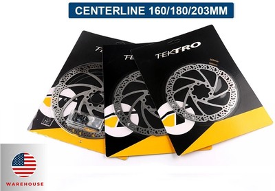 TEKTRO Bike Rotor 160/180 MTB/E-Bike Hydraulic Disc Brake With 6 Bolt ...