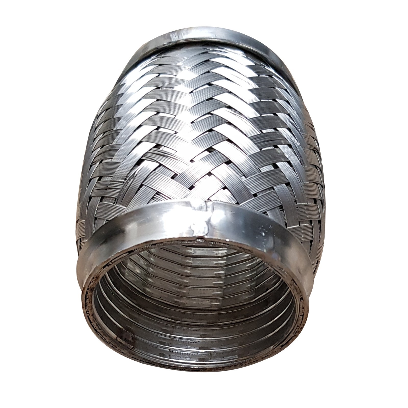 Weld On 2.5 inch X 4" Exhaust Flexible Joint Repair Flexi Pipe tube ...