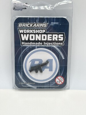 BrickArms Overmolded Prototype M1A1 SMG - Dark Brown - Workshop Wonder ...