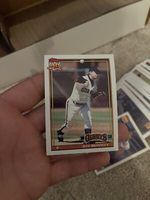 1991 Topps - #17 Jeff Brantley | eBay