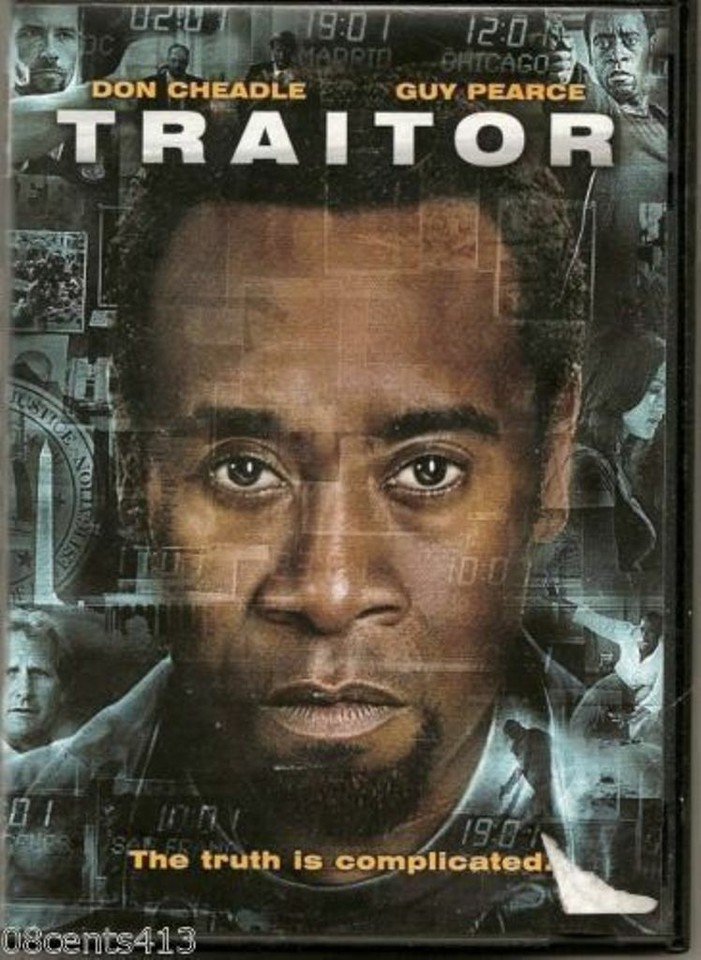 Traitor (DVD, 2008) Leading Role: DON Cheadle, Guy Pearce *WIDESCREEN ...
