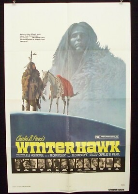 WINTERHAWK / Vintage Original 1975 One Sheet Movie Poster | eBay