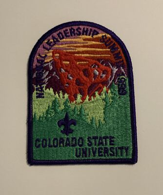 BSA OA National Leadership Summit 1999 Colorado State University Patch ...