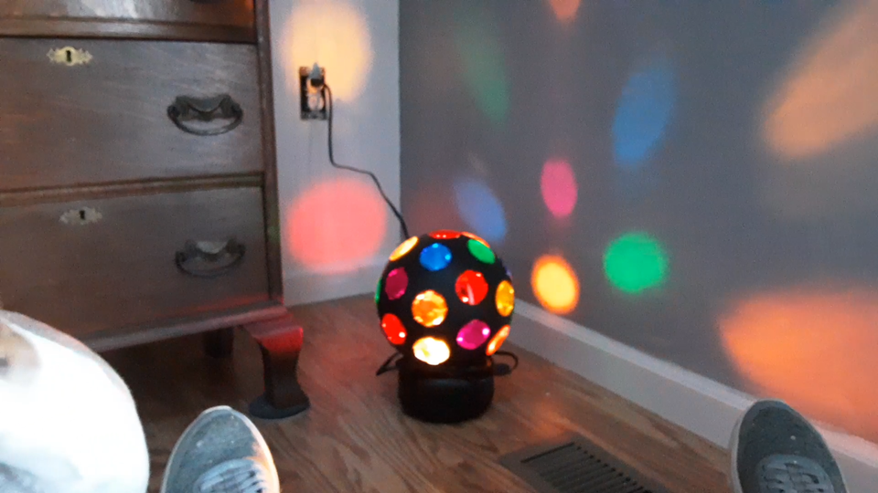 Ball of Lite Disco Dance Multicolor 360° Rotating Light #1929 Boxed and ...