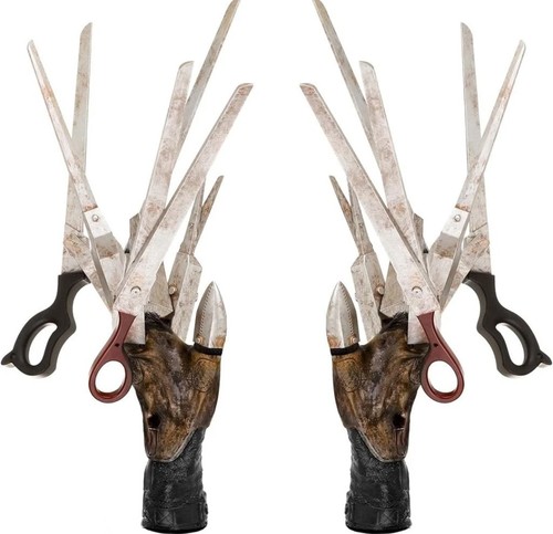 Authentic Edward Scissorhands Gloves Cosplay Props Halloween Party ...