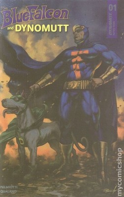 Blue Falcon and Dynomutt 1E Parrillo Foil Variant NM 2025 Stock Image ...