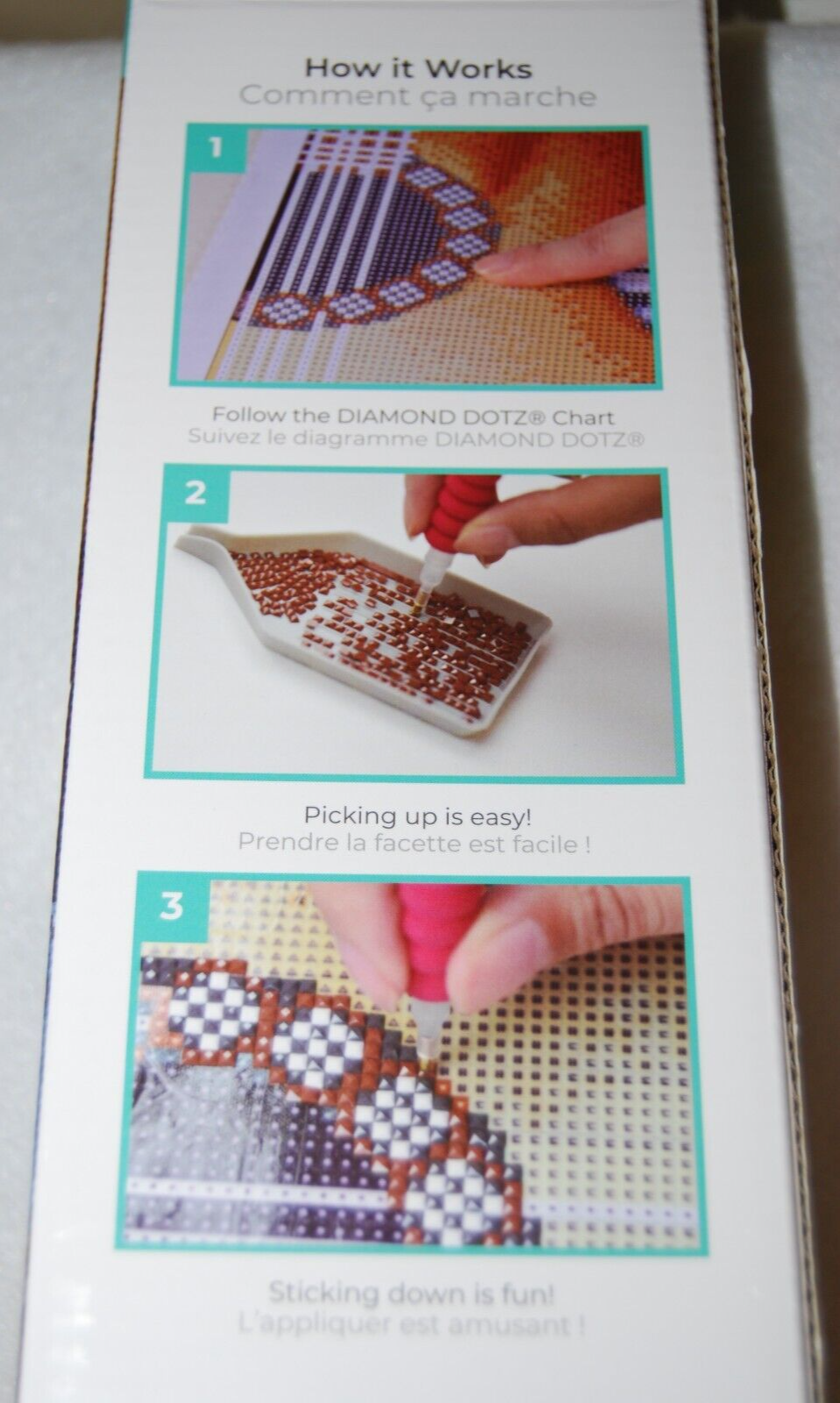 Diamond Dotz Square Diamond Facet Art Kit 20.47"X14.96" Baby's Comfort ...