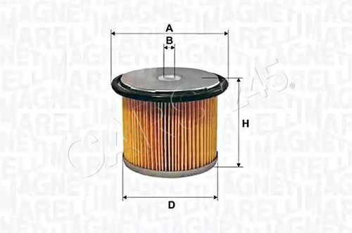 Fuel Filter Fits VW Crafter 30-35 30-50 2E0127159 06-13 MAGNETI MARELLI ...