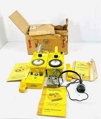 Geiger Counter CDV-777-1 Set Victoreen Radiological Survey Civil ...